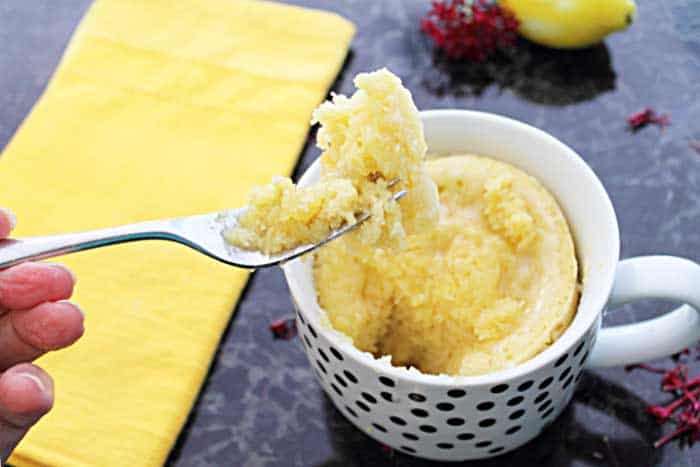 The Best Lemon Mug Cake Recipes - Cake Mix Recipes