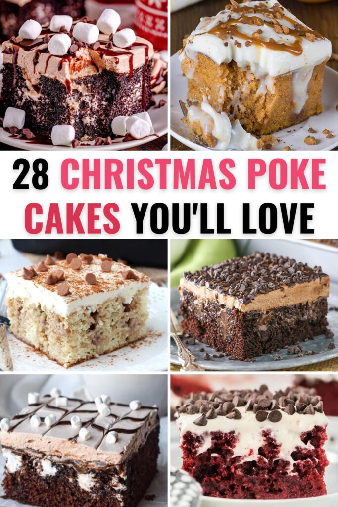 28 Christmas Poke Cake Recipes - Cake Mix Recipes