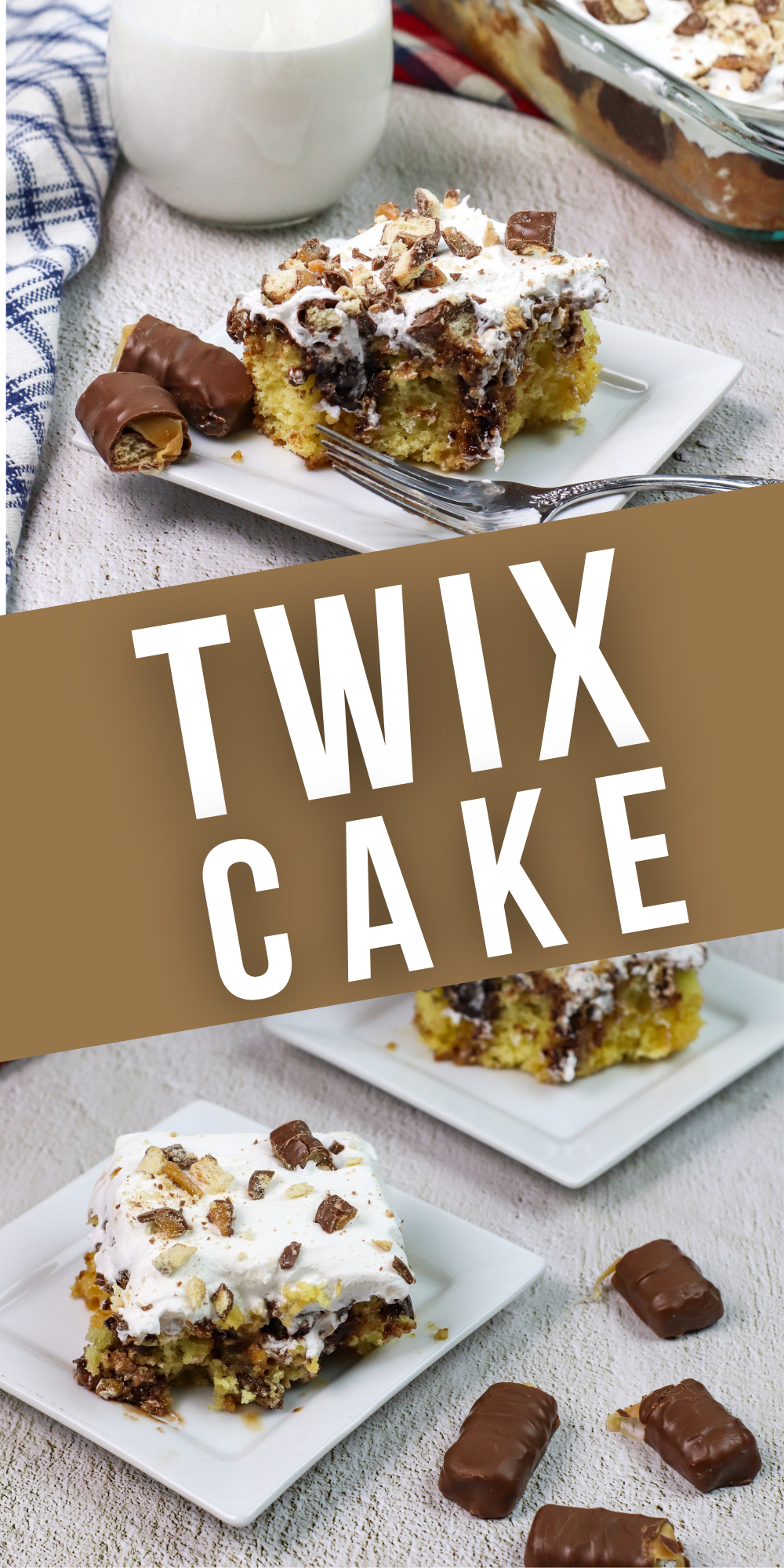 Twix Cake Recipe | Cake Mix Recipes