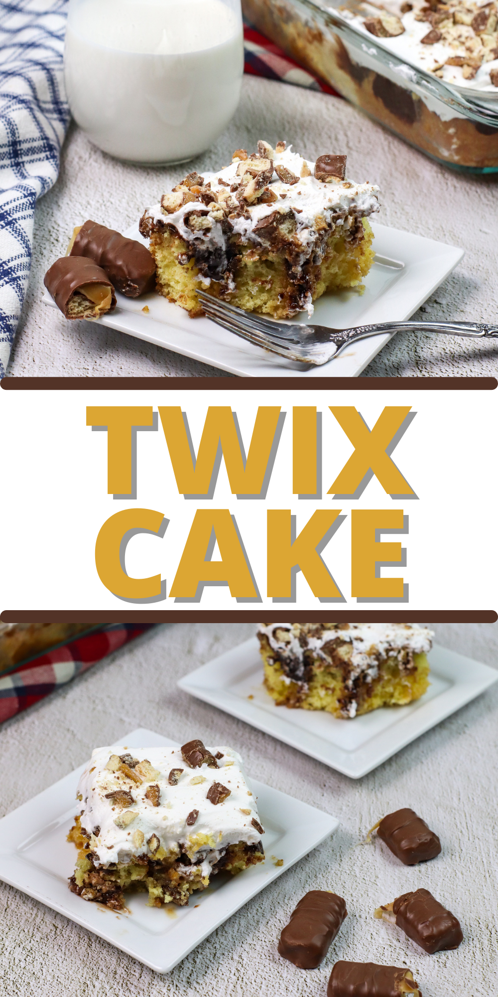 Twix Cake Recipe | Cake Mix Recipes