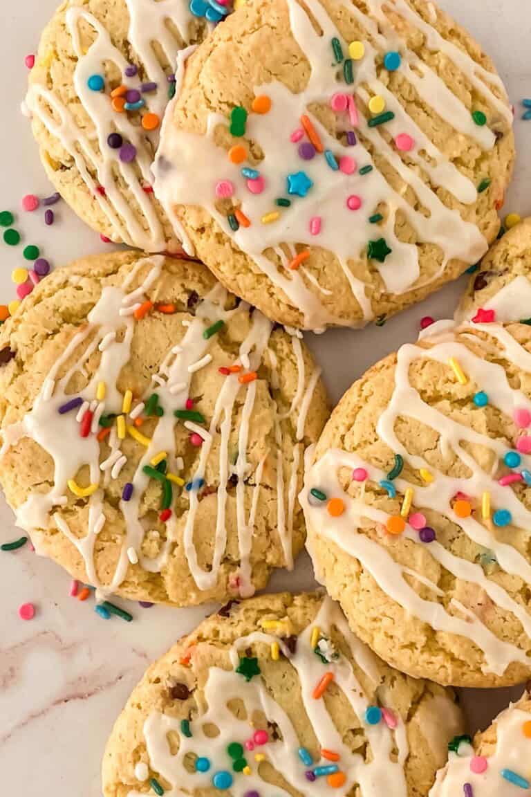 Funfetti Cookie Recipe | Cake Mix Recipes