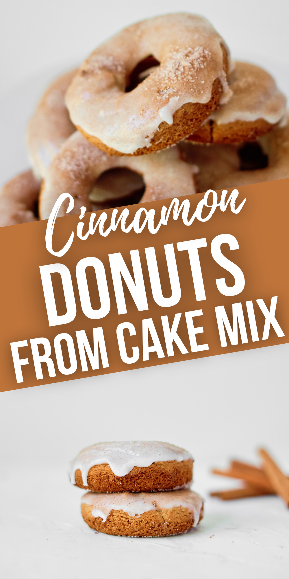 Cinnamon Donuts from Cake Mix | Cake Mix Recipes
