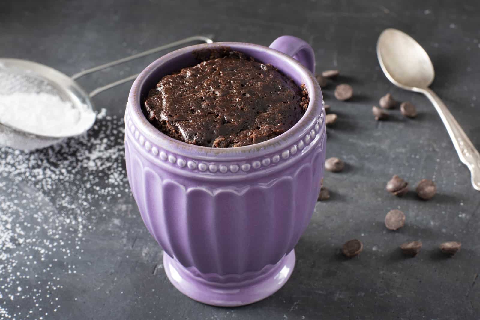 28 Fudgy Mug Brownie Cakes | Cake Mix Recipes