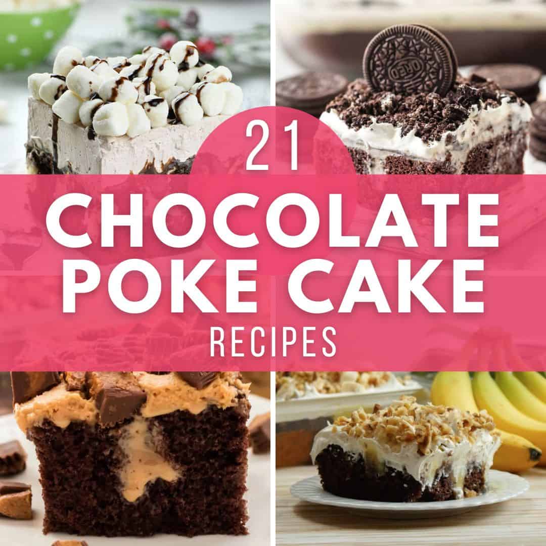 21 Chocolate Poke Cake Recipes | Cake Mix Recipes