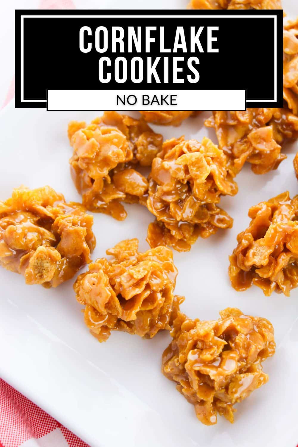 Cornflake Cookies (5 Ingredients) | Cake Mix Recipes