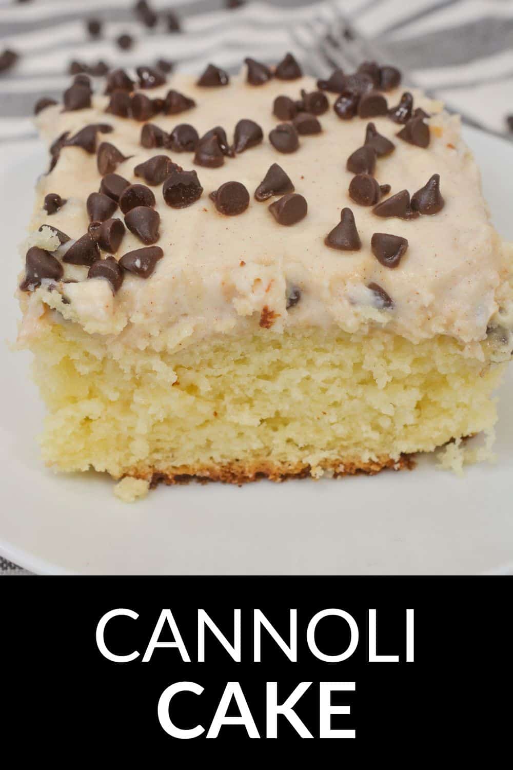 Cannoli Cake Recipe - Cake Mix Recipe