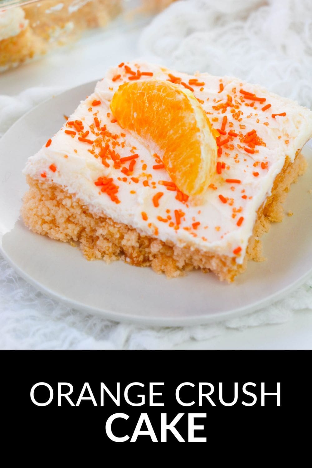 Orange Crush Cake - Cake Mix Recipes